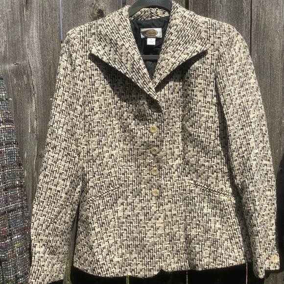 Talbots | Jackets & Coats | Talbots Tweed Jacket | Poshmark